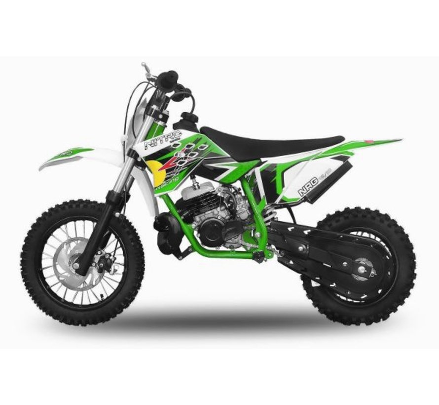 Nitro Motors - NRG 50cc Crossmotor met kickstarter - Nitro Motorstore