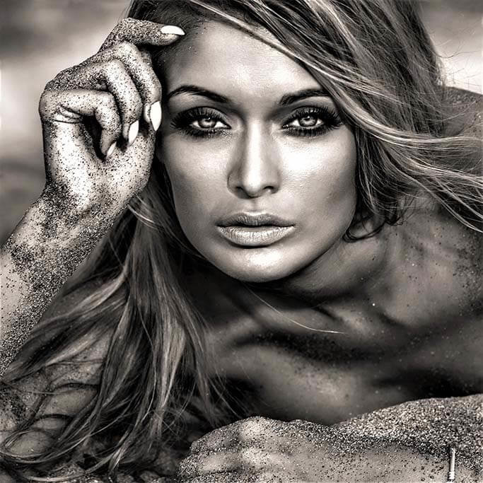 Sexy Woman At The Beach