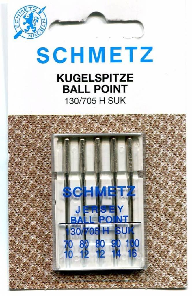 Schmetz Ball Point Needle - 130/705 H SUK - 70/80/90 ass. - Nanno Creative