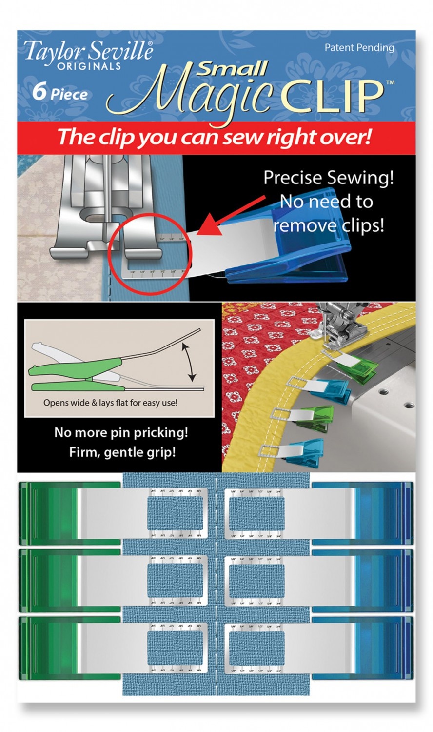 Taylor Seville Magic Clips Small - 6 pcs - Nanno Creative