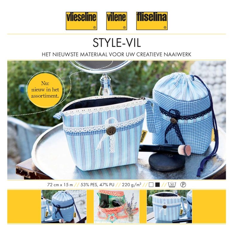 Vlieseline - Style-Vil - foam stabilizer - Nanno Creative