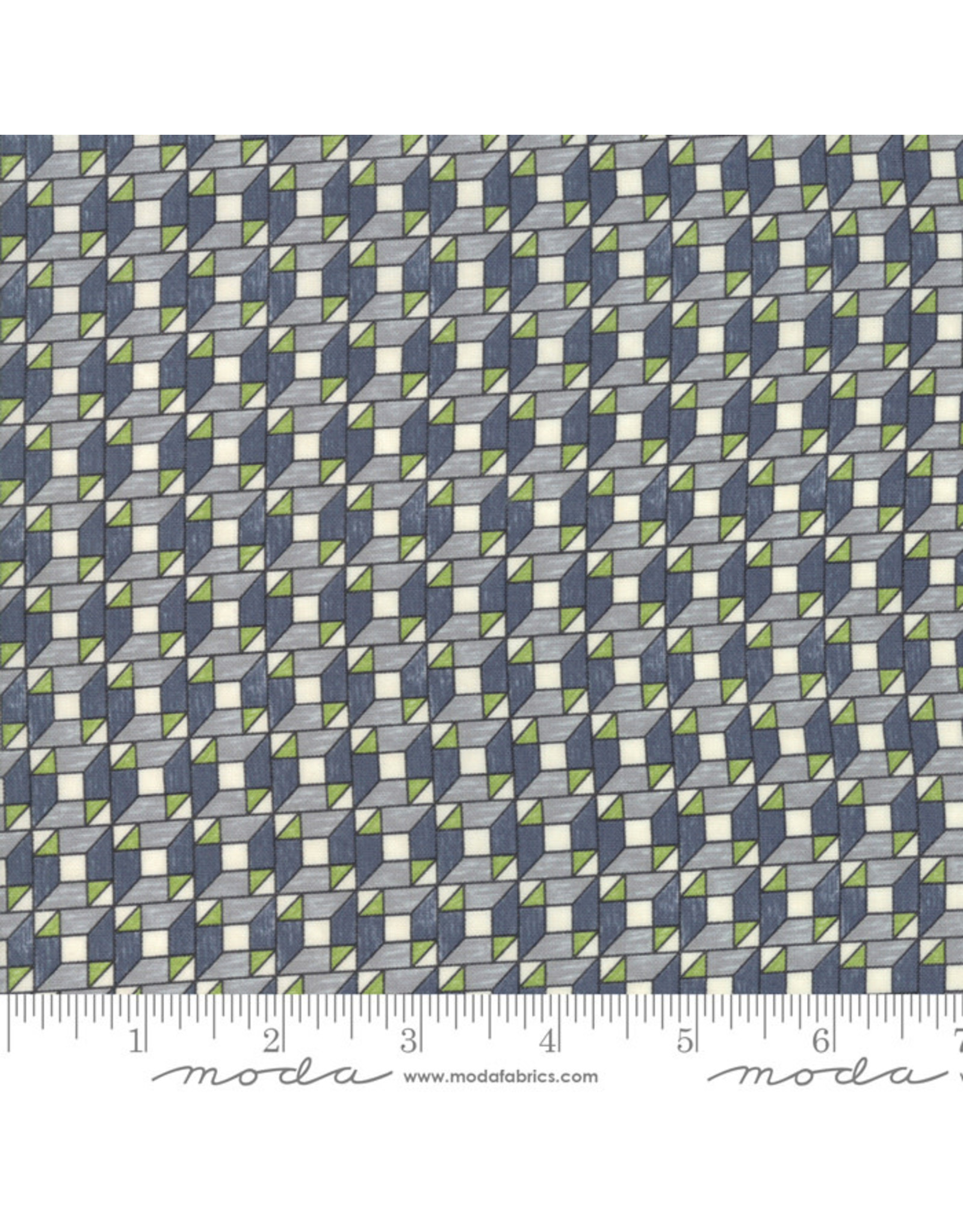 Moda Geometry - Cube Light Blue - Nanno Creative