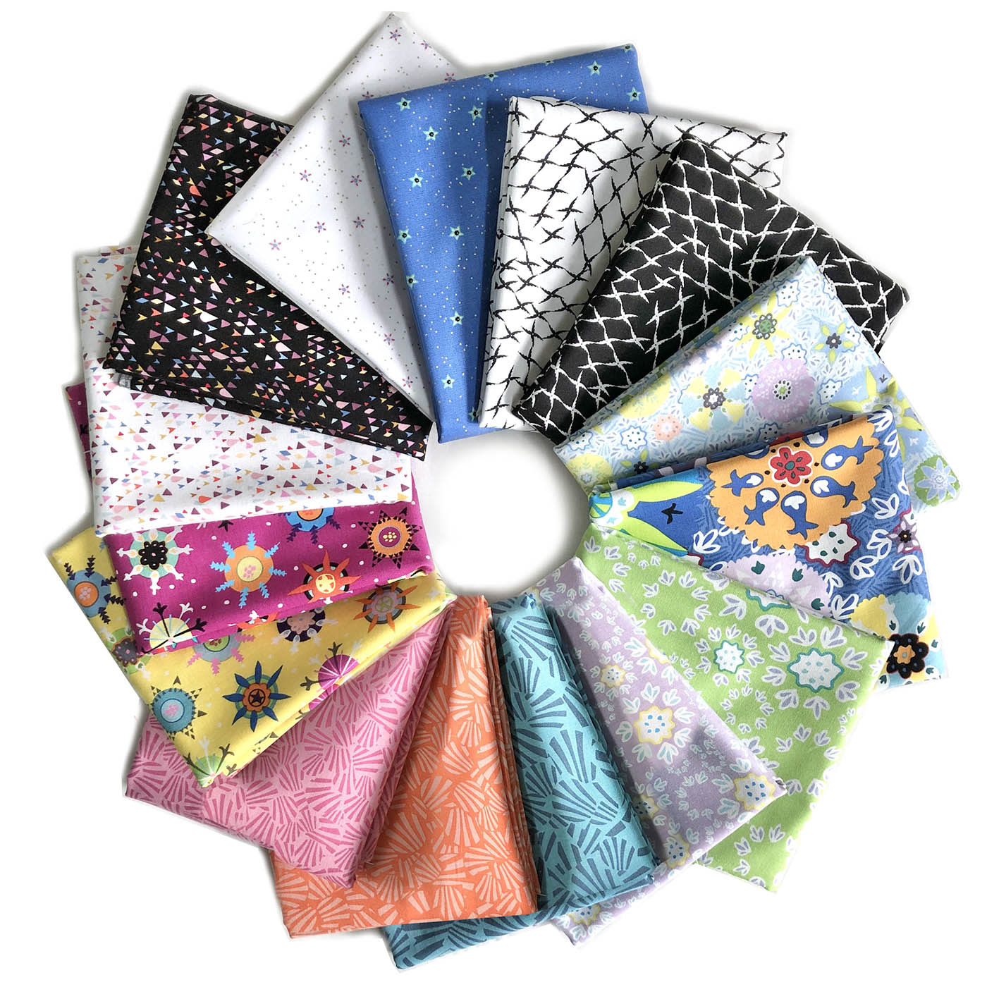 Night Fancy - Fat Quarter pakket - Nanno Creative