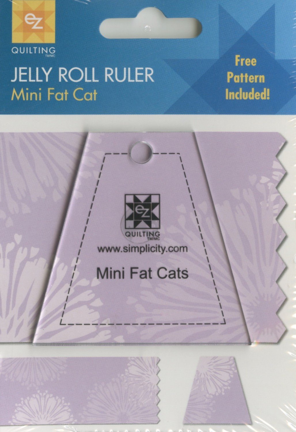 Mini Fat Cat - Jelly Roll Ruler - Nanno Creative
