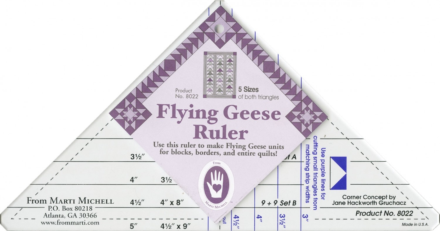 Marti Michell - Flying Geese Ruler - 8022 - Nanno Creative
