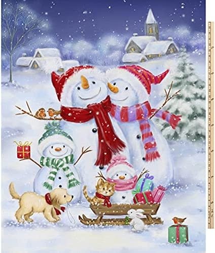 Snowman Family - panel - Nanno Creative