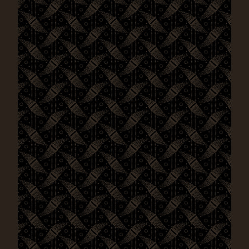 Kanvas Studio - Domino Effect - Geo Wave Black - 12423-99 - Nanno Creative