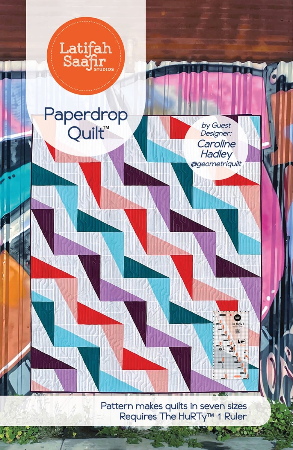 Latifah Saafir Studios - Paperdrop Quilt - Patroon - LSS-00028 - Nanno Creative