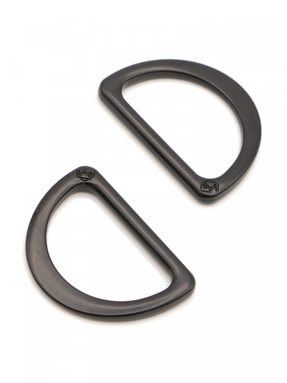 D-Ring - 1 inch - Black Metal - Nanno Creative