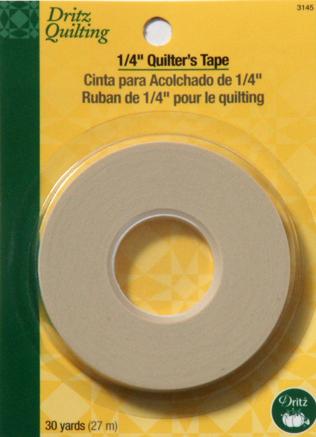 Dritz Quilting - # 3145 - 1/4 inch Quilter's Tape - Nanno Creative