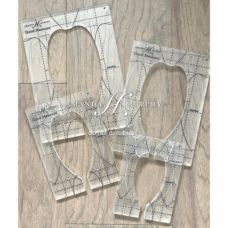 Amanda Murphy - Quilting Template - Every Petal Set 1 - Nanno Creative