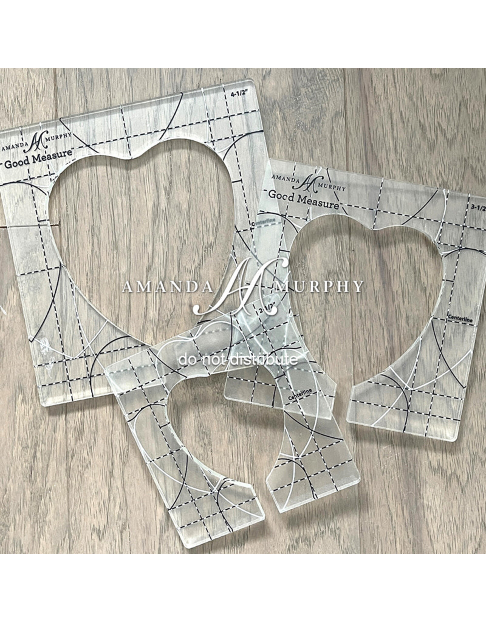 Amanda Murphy - Quilting Template - Every Petal Set 2 - Nanno Creative