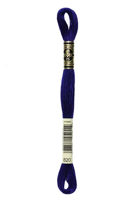 DMC DMC - Mouliné Special - 820 - Royal Blue - Nanno Creative