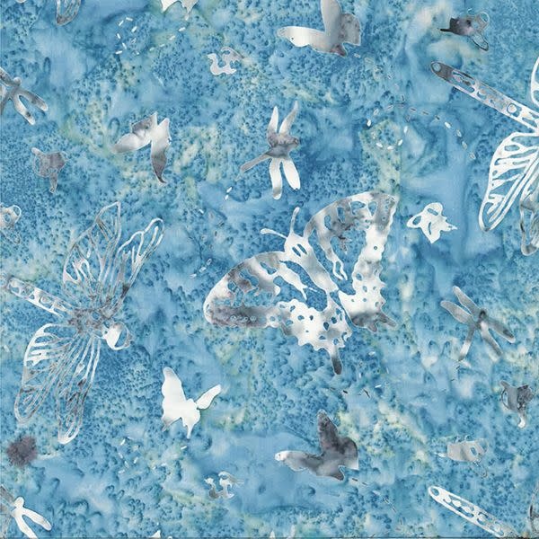 Bali Handpaints - Butterflies and Dragonflies Ceylon - P2985-421 ...