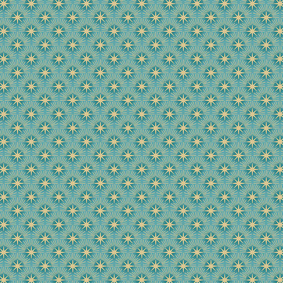 Makower UK Luna - Glow Teal - Nanno Creative