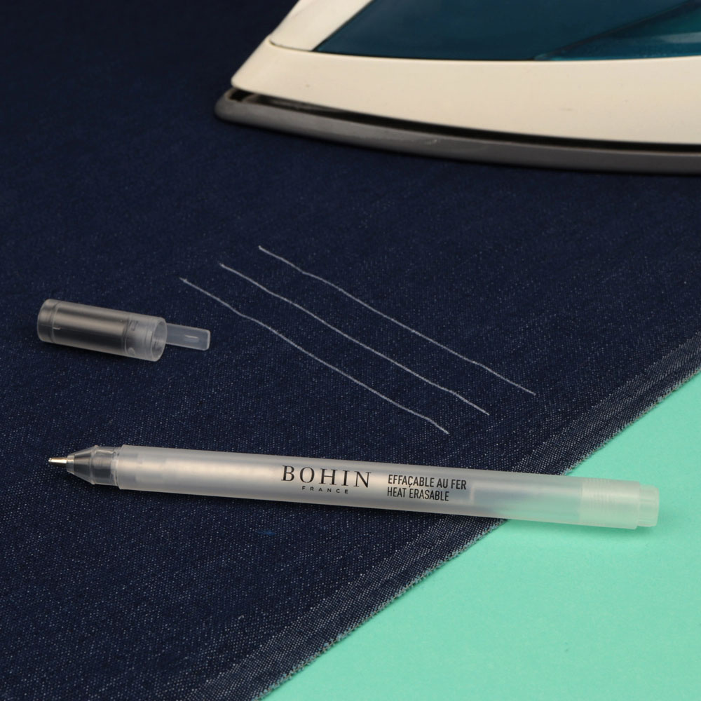 Bohin - Kekalor Pen - Iron Erasable - White - Nanno Creative