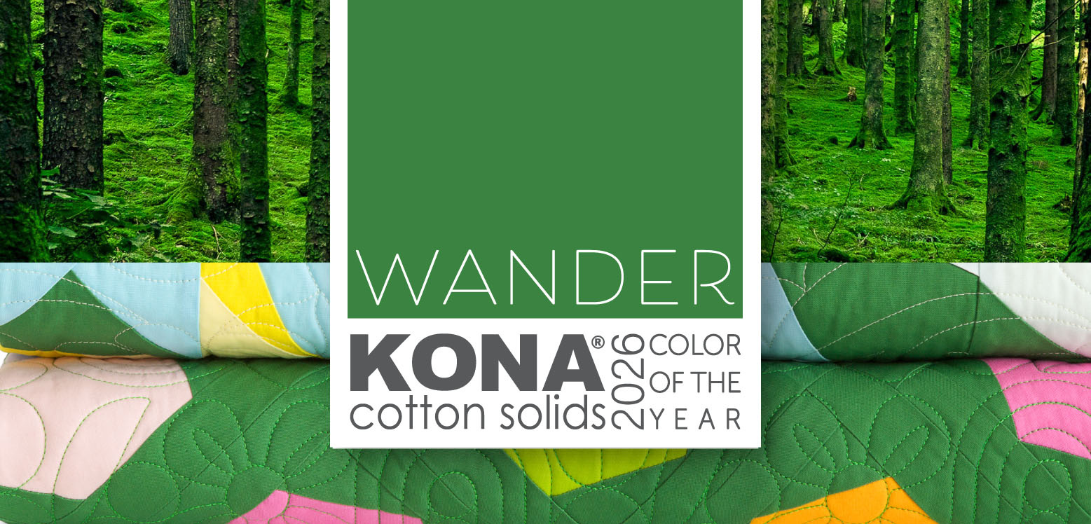 Kona Solids - Color of the Year 2026 - 2186 - Wander - Nanno Creative