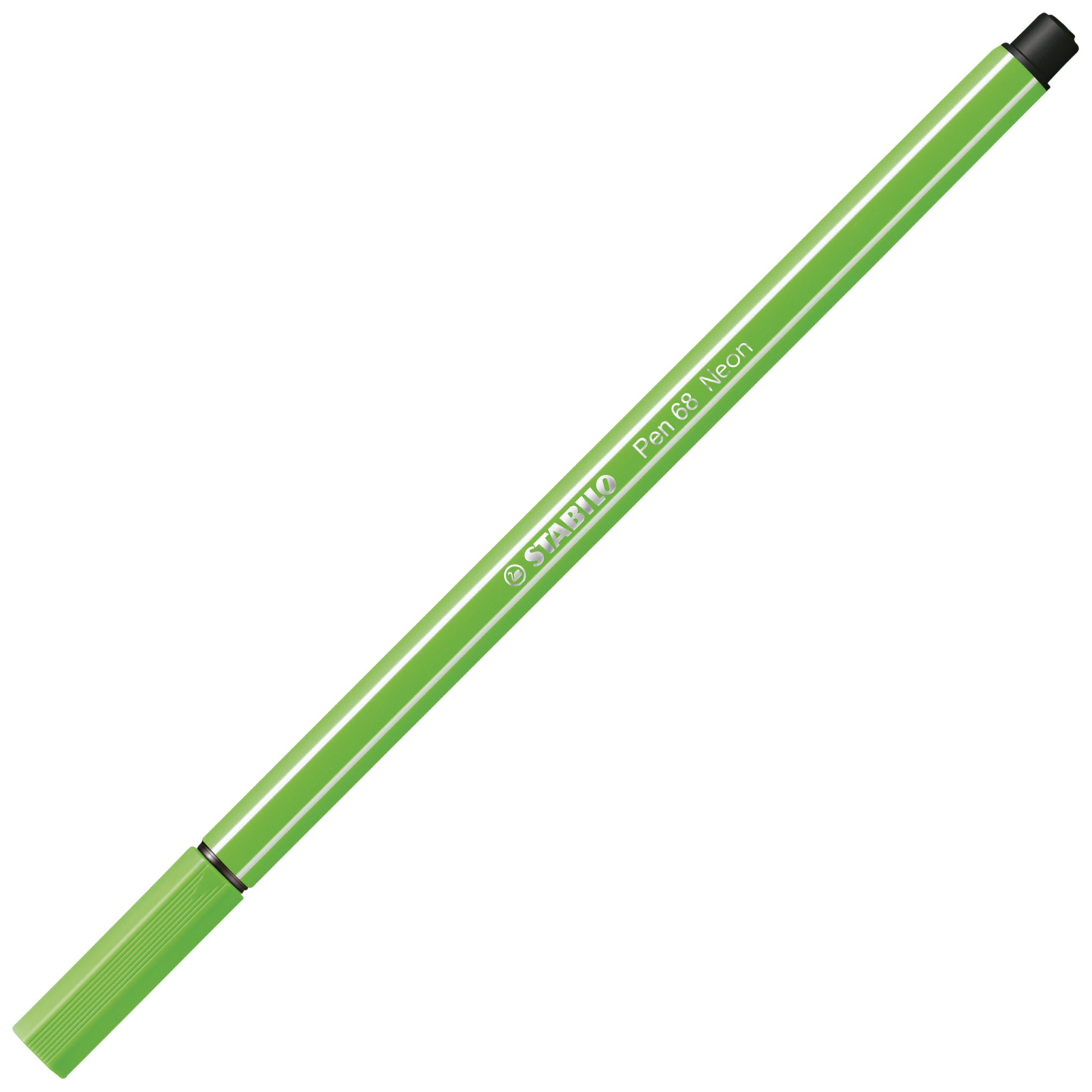 STABILO PEN 68 Feutre de dessin - vert fluo - Papeterie Michel