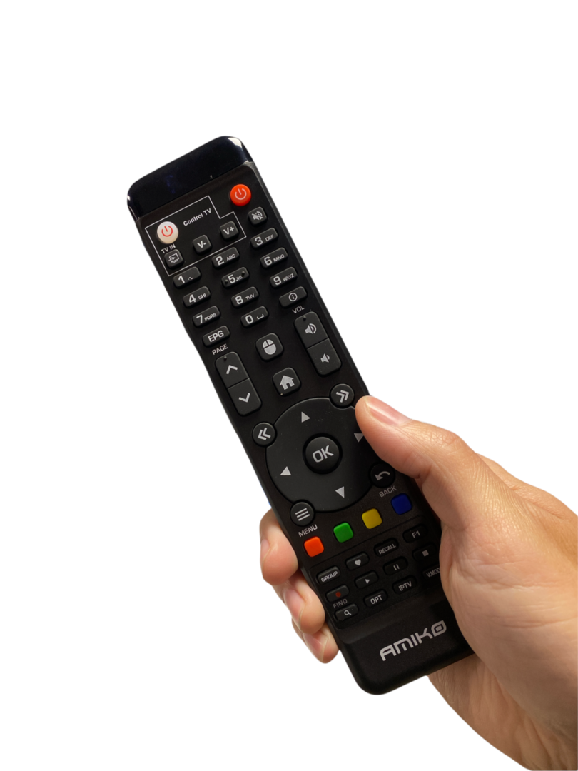 Remote control Amiko One A4, A5, A5M, A6 and Zero - ASATGROOTHANDEL.NL