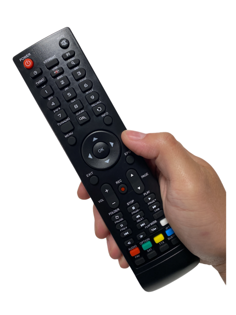 Amiko HD8xxx remote control - ASATGROOTHANDEL.NL