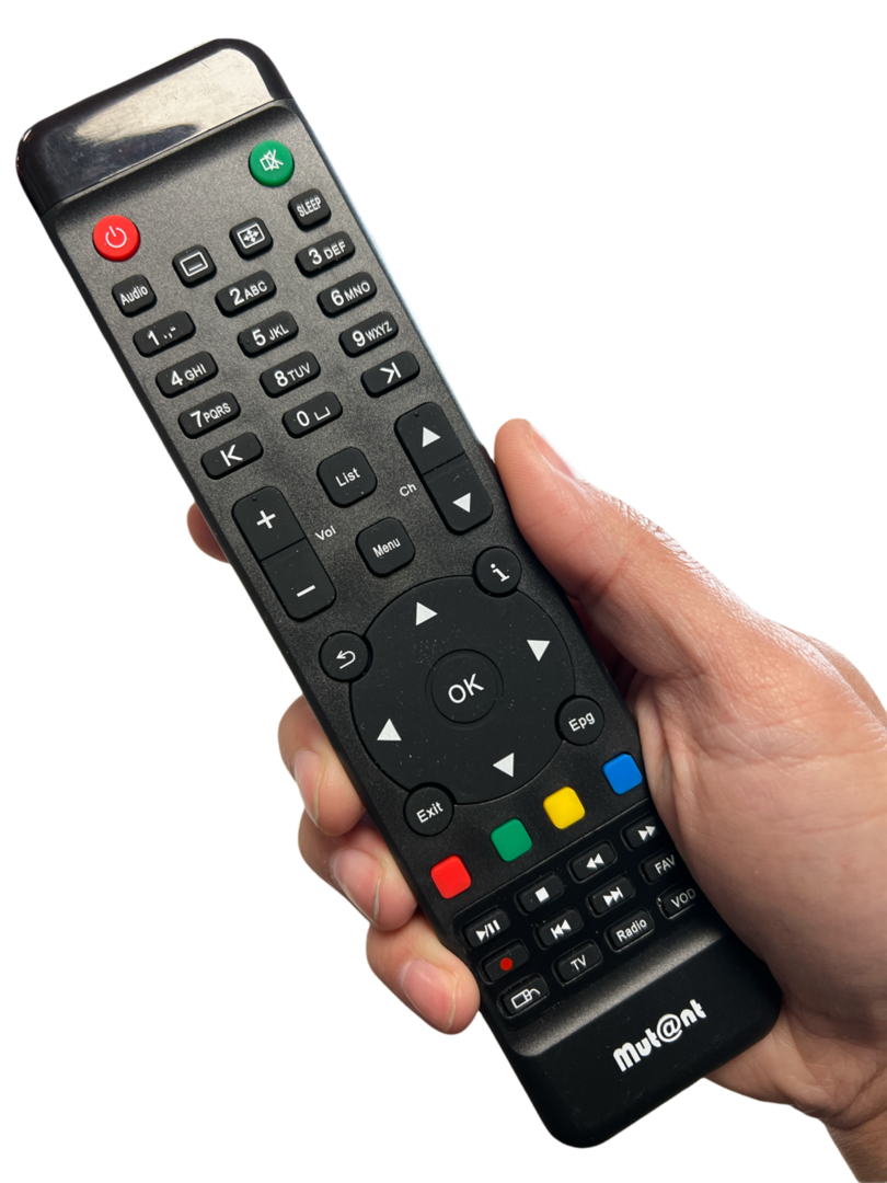 Mutant HD 500c/530c/1100/1200/1265/1500 en HD51 afstandsbediening ...