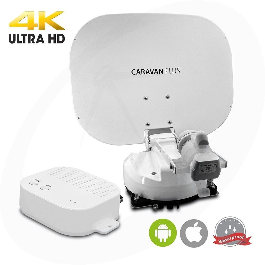 Selfsat Caravan Plus Single fully automatic Satellite antenna ...