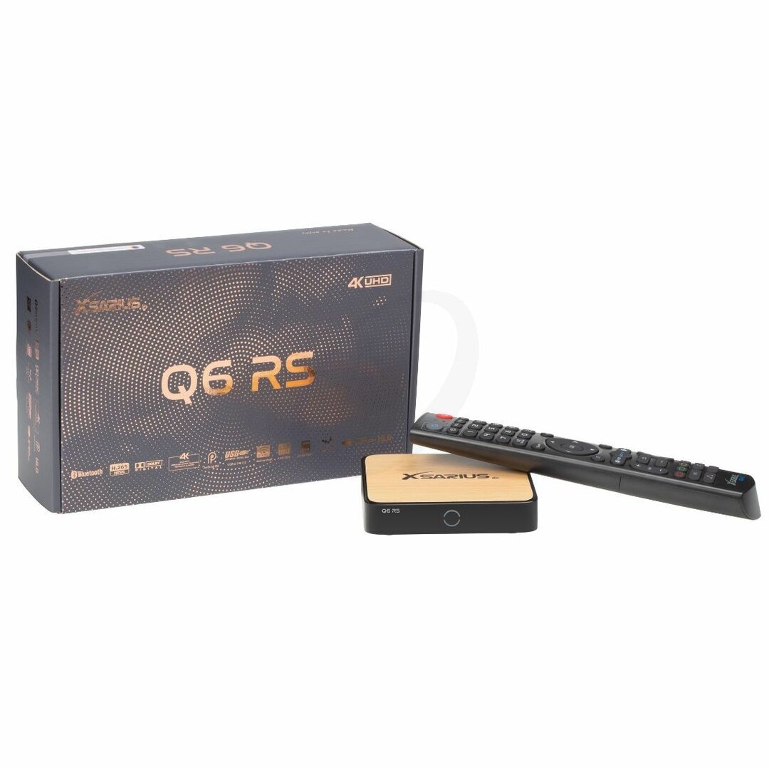 Xsarius Q6 RS Android Mediaspeler - ASATGROOTHANDEL.NL