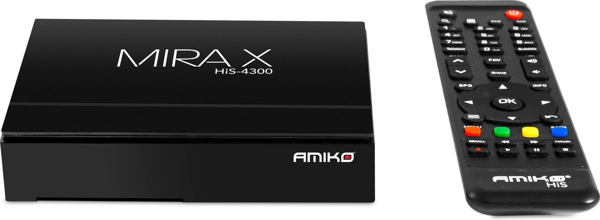 Amiko Mira X HiS-4300 4K UHD OTT - ASATGROOTHANDEL.NL