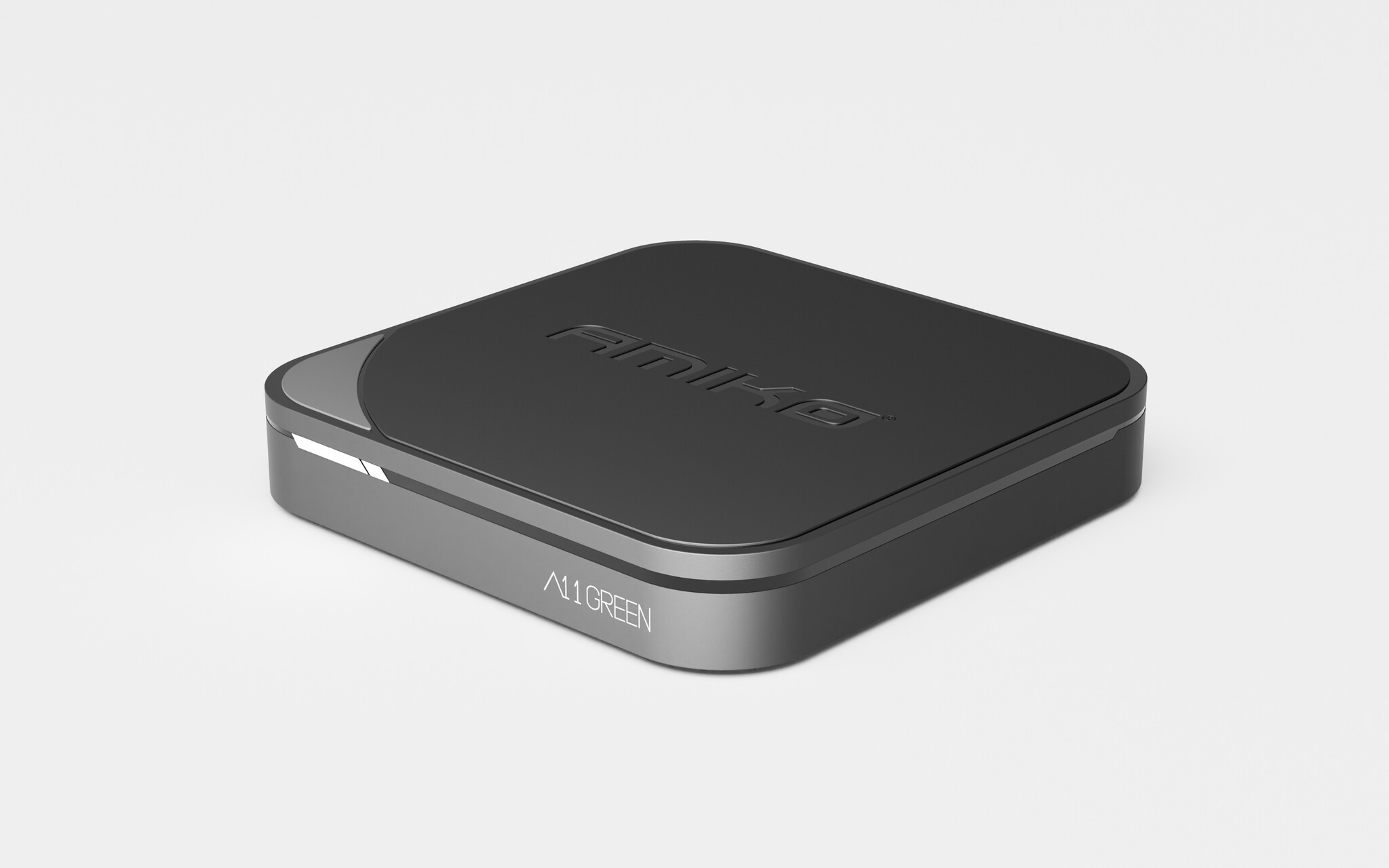Amiko A11 Green 4K UHD Streaming Box - ASATGROOTHANDEL.NL