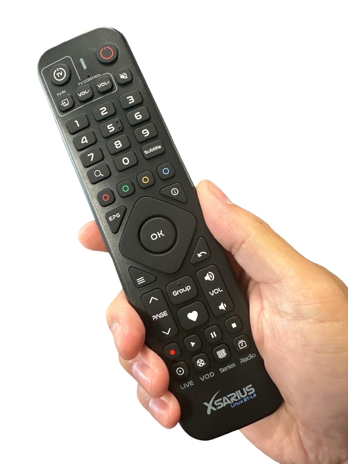 Xsarius BT-L4 RCU IR & Bluetooth Remote Control with Backlight for Sni ...