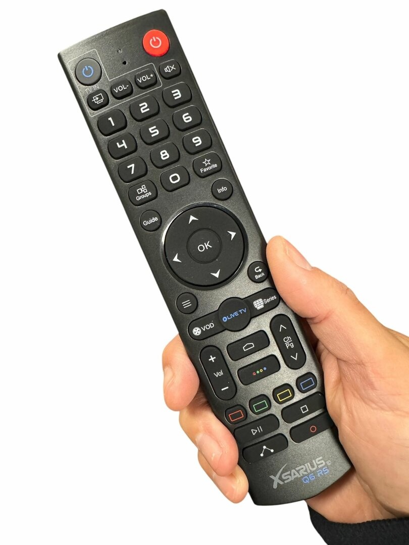 Remote control for Xsarius Q6 RS - ASATGROOTHANDEL.NL