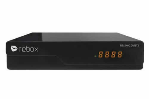 Rebox RE-2400 DVB-T2 FTA Digitenne ontvanger - ASATGROOTHANDEL.NL