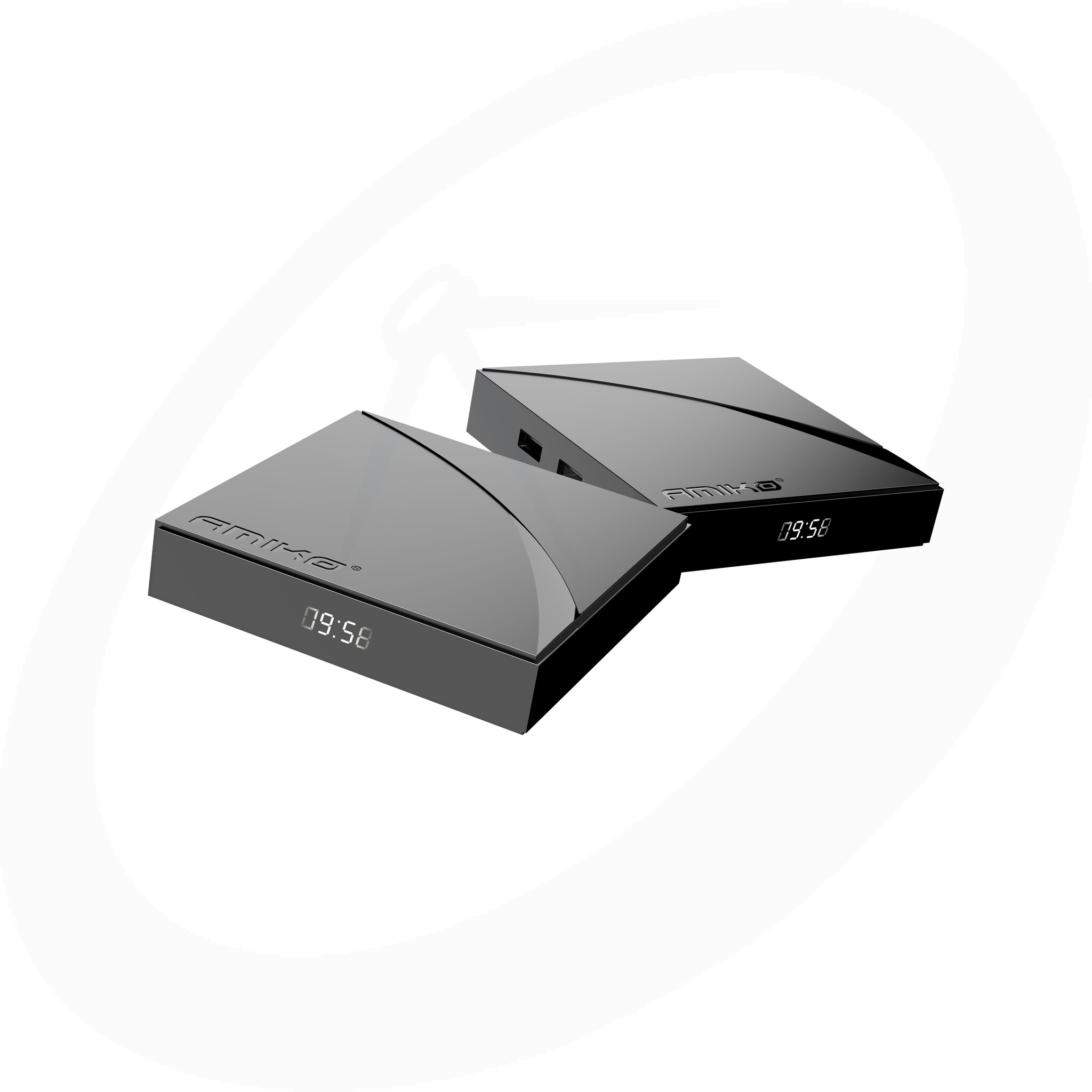 Amiko A14 Gold 4K Android OTT Media Streamer - ASATGROOTHANDEL.NL