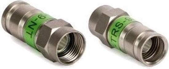PCT F-Connector TRS-9L-NT compressie connector - ASATGROOTHANDEL.NL