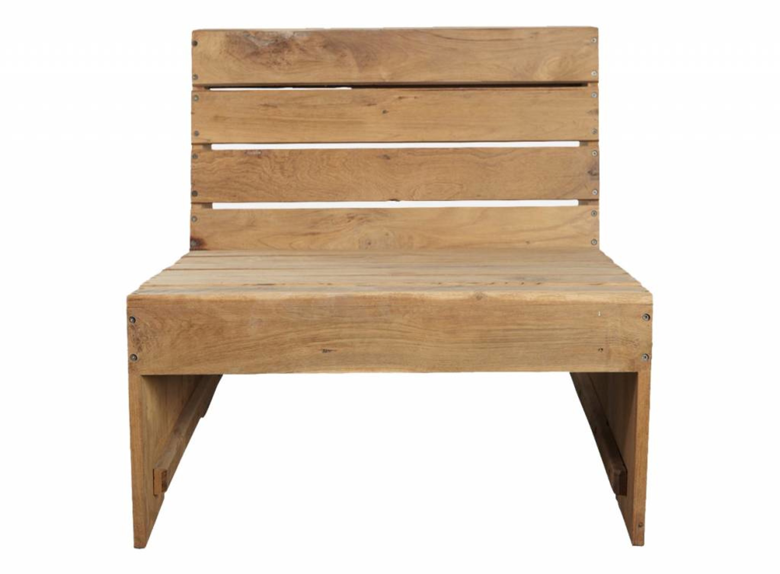 House Doctor Woodie lounge chair wood - LIVING AND CO.