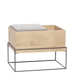 Hübsch Bank with storage compartment - LIVING AND CO.