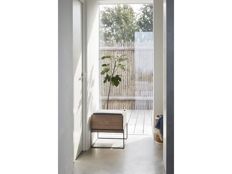 Hübsch Bank with storage compartment - LIVING AND CO.