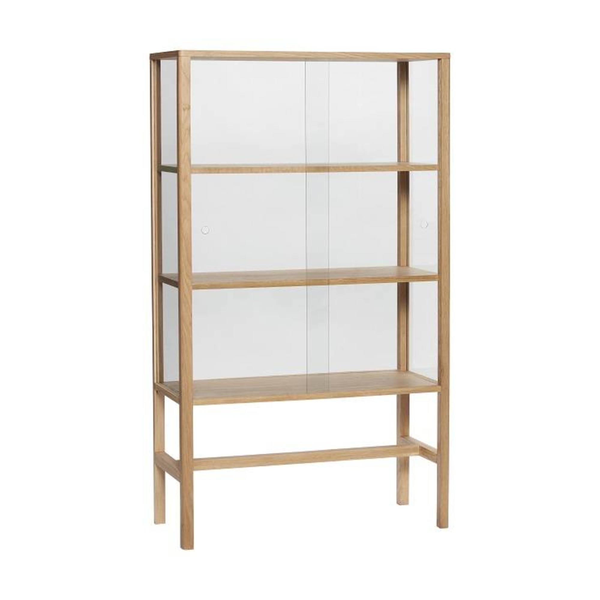 Hübsch display cabinet wood - LIVING AND CO.