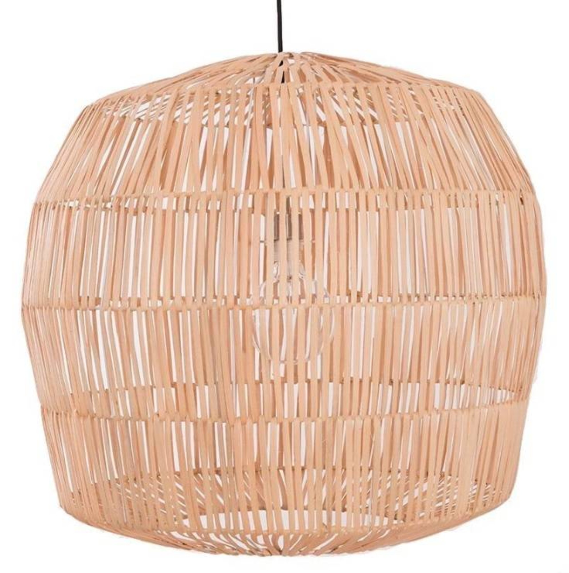 Ay Illuminate Nama 4 hanging lamp natural rattan - LIVING AND CO.