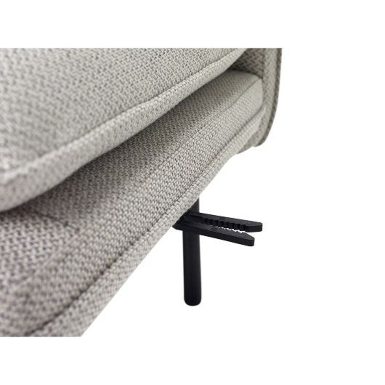 Hübsch Modular sofa light grey 3-seater - LIVING AND CO.