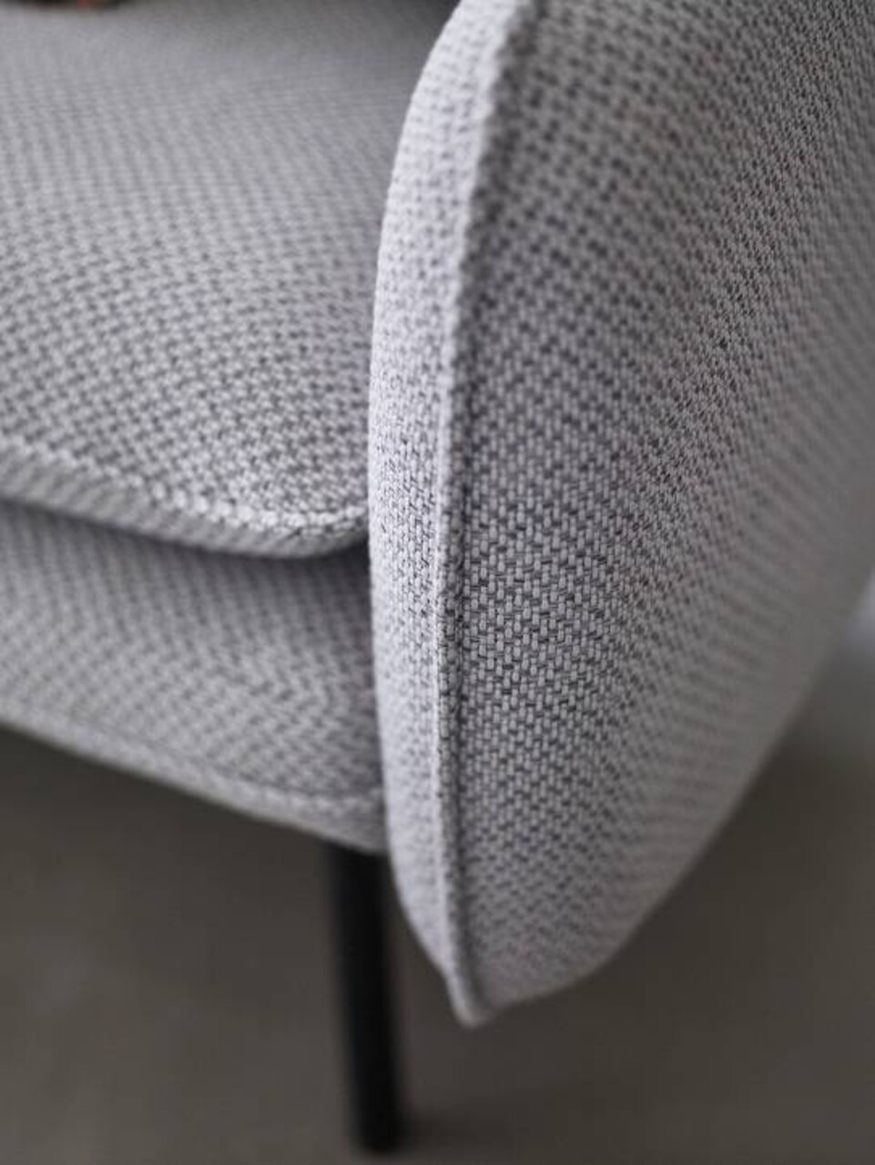Hübsch Modular sofa light grey 3-seater - LIVING AND CO.