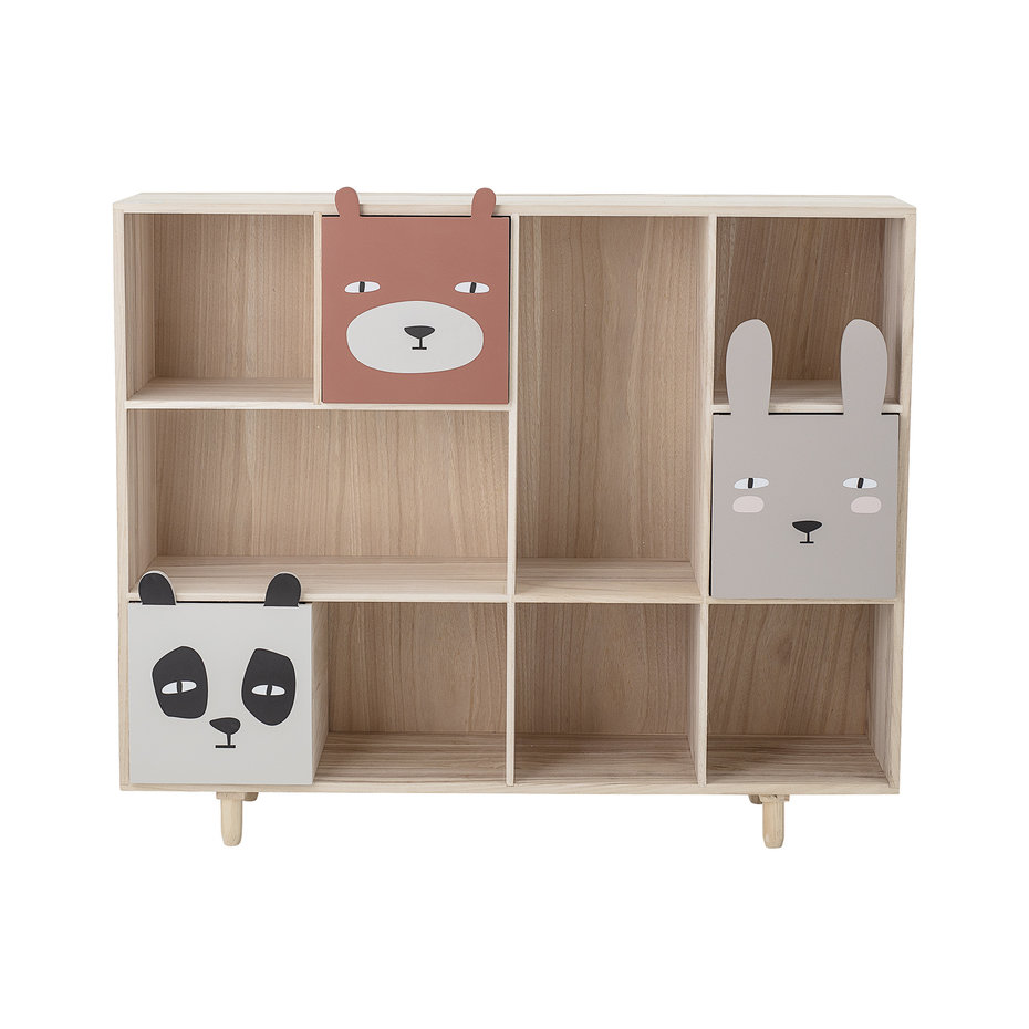 Bloomingville Mini bookcase with drawers - LIVING AND CO.