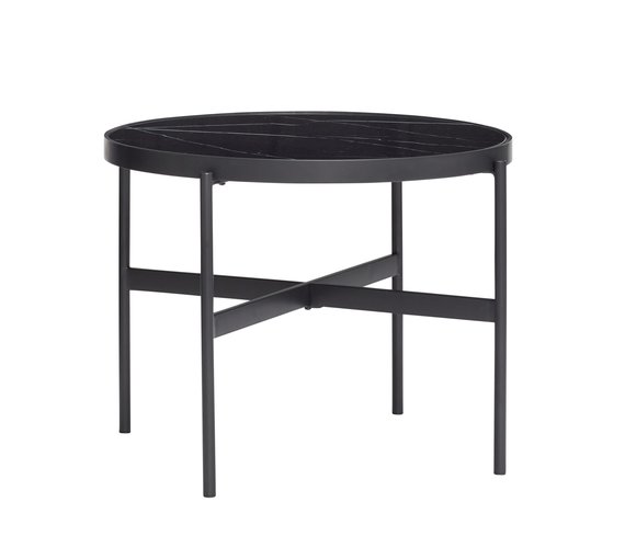 Hübsch Oak wooden coffee table - natural - LIVING AND CO.