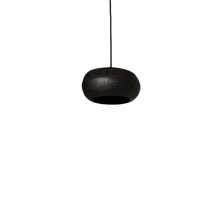 Ay Illuminate Pebble Lampe à Suspension Noir - Petit - LIVING AND CO.
