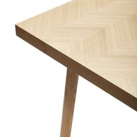 Hübsch dining room table oak - natural - LIVING AND CO.