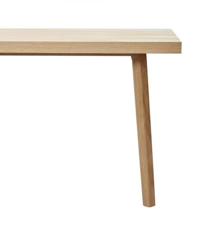Hübsch dining room table oak - natural - LIVING AND CO.