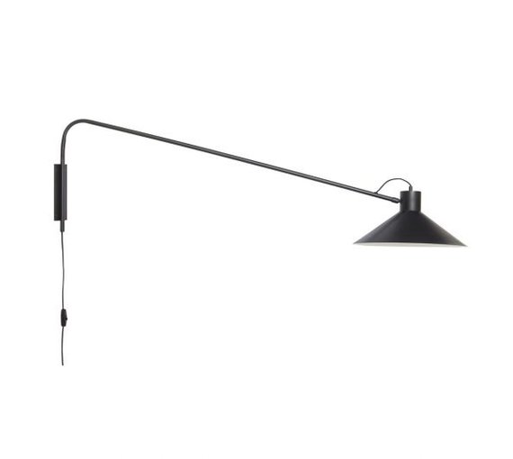 Hübsch Wall lamp metal / glass - brass / opal - LIVING AND CO.