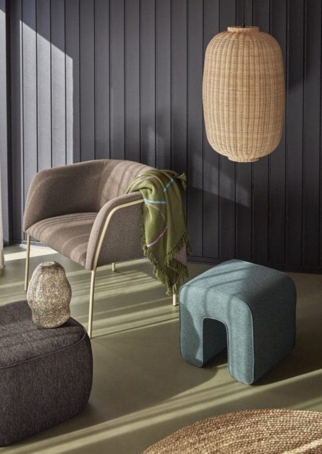 Hübsch Chand pendant lamp oval - LIVING AND CO.