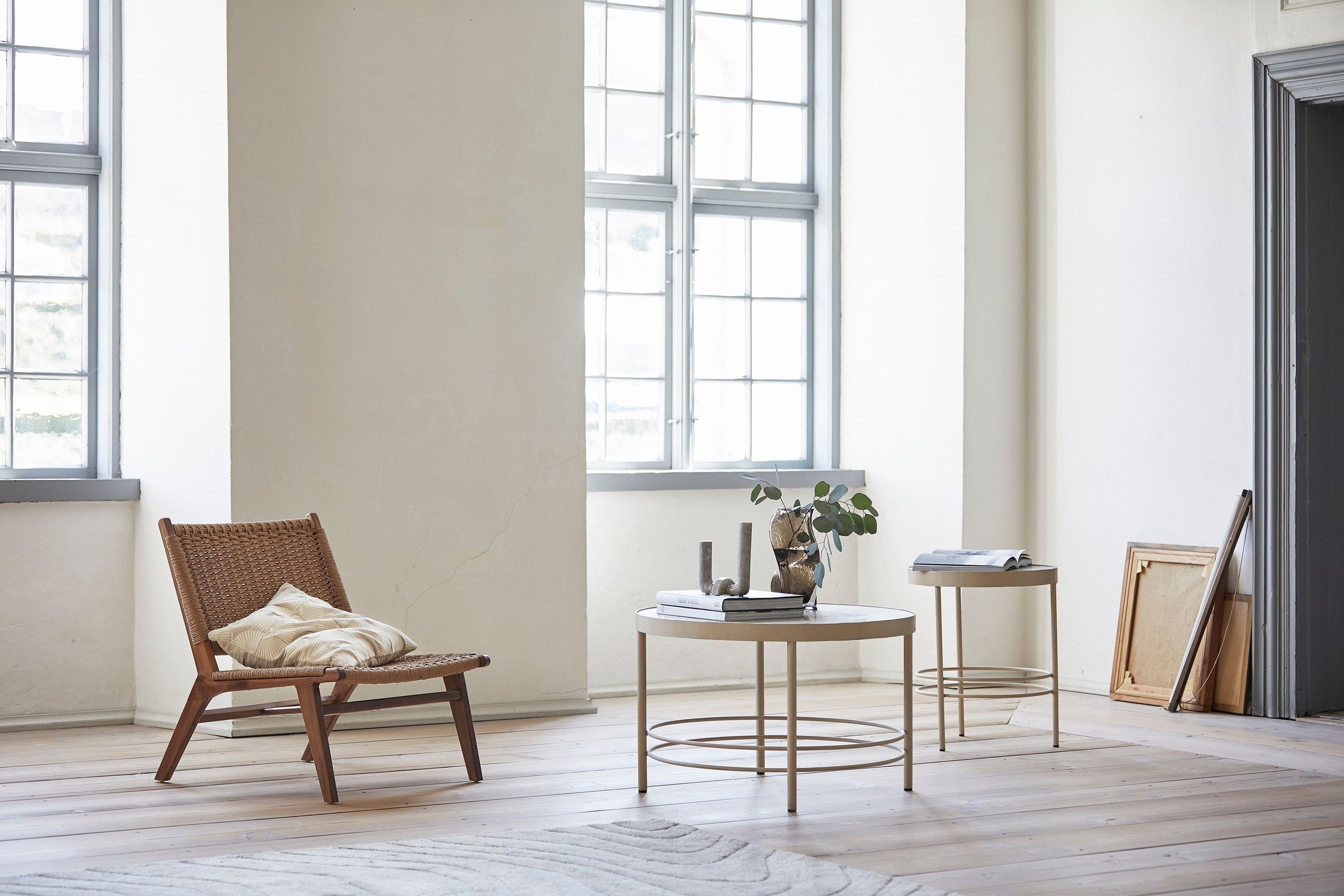 Nordal Jungo side table sand - LIVING AND CO.