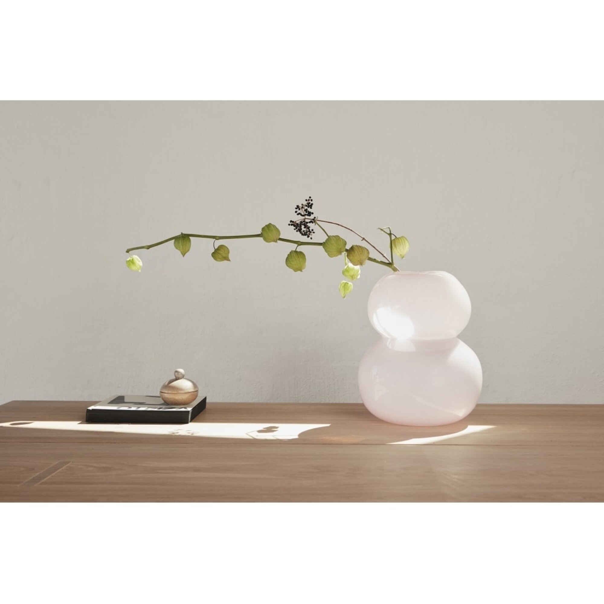 OYOY Lasi vase pink - LIVING AND CO.